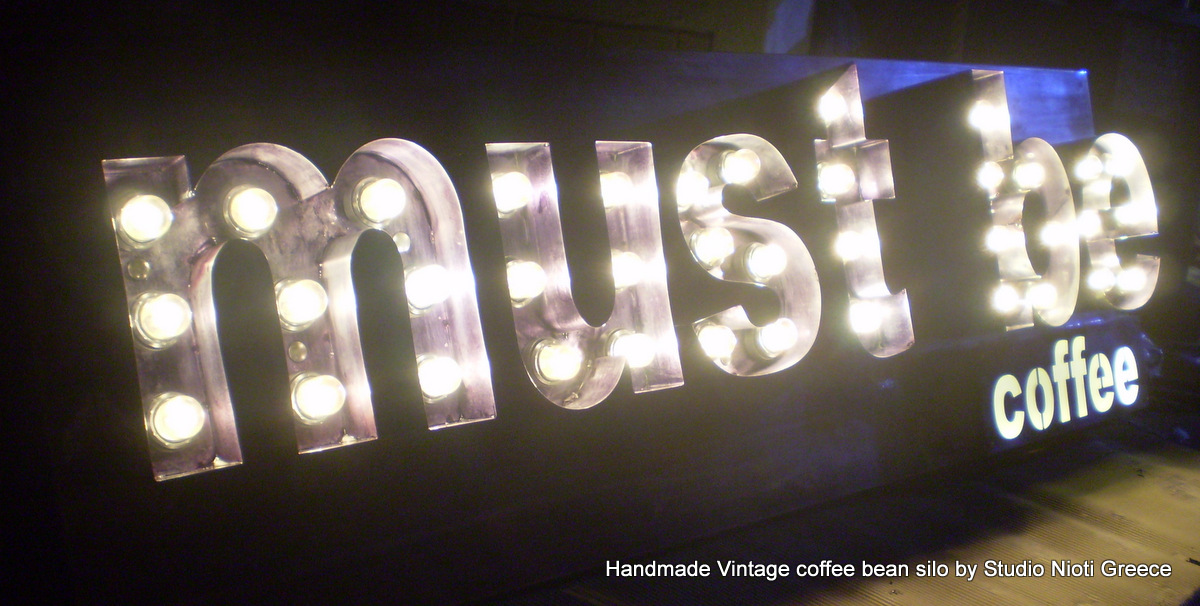STUDIO NIOTIS: Vintage Handmade Marquee Letters by Studionioti