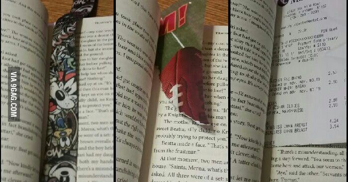 6 Funny Bookmark Memes ~ BookStar