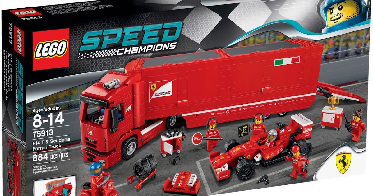 Klocki Lego: 75913 - F14 T & Scuderia Ferrari Truck