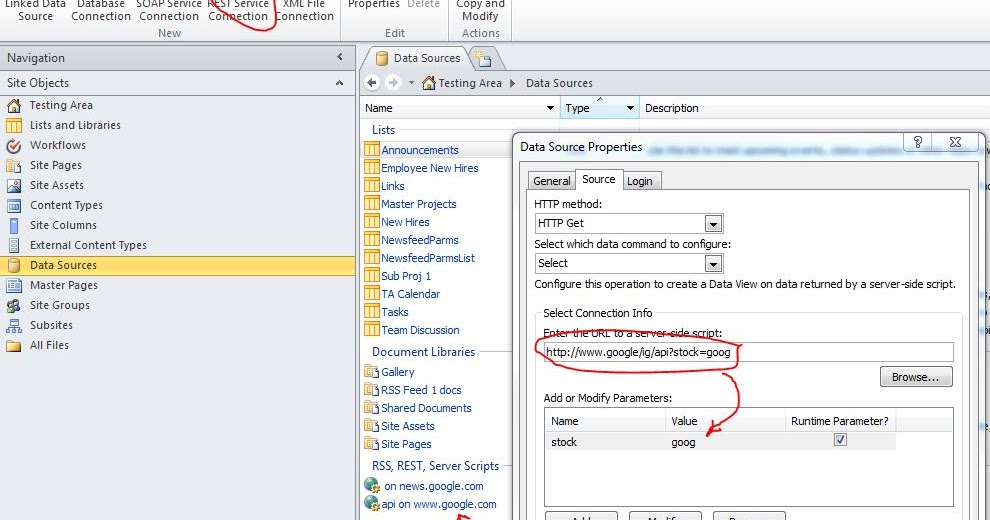 SharePoint Carlos: SharePoint 2010 Stock Quote