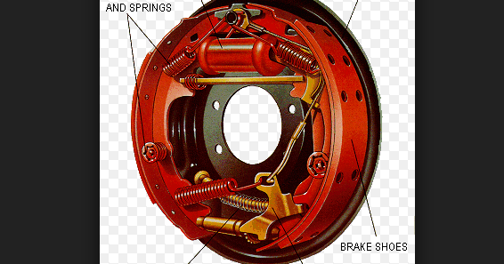 Komponen Rem Tromol Sepeda Motor