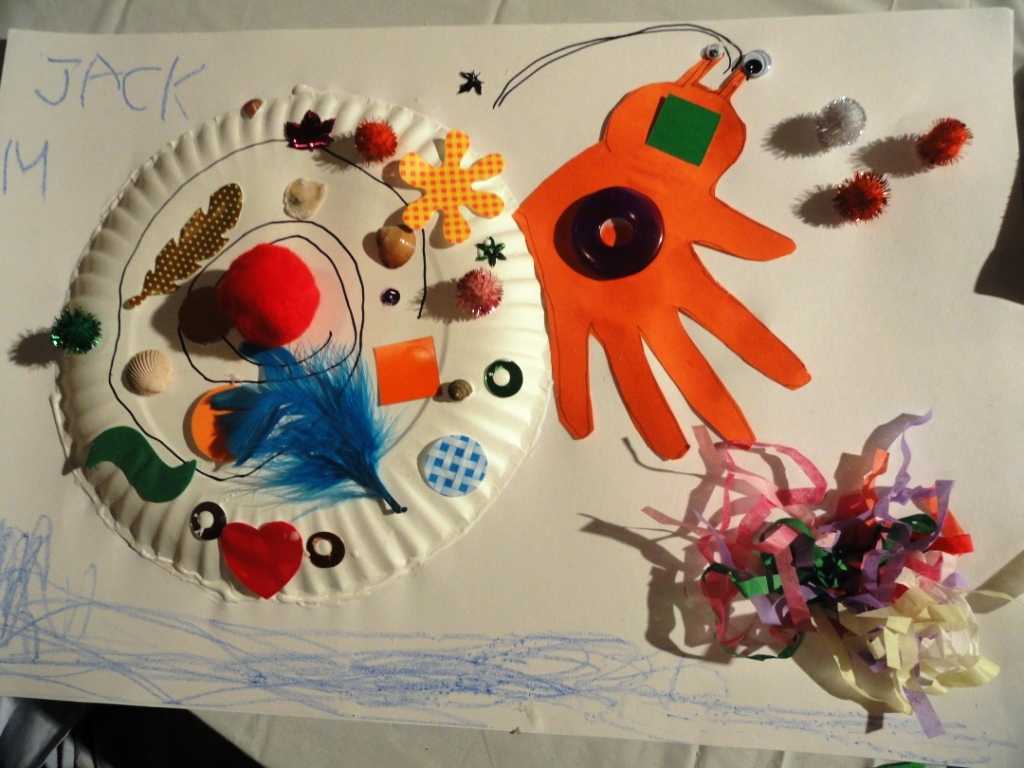 Mary's Art Spot: Tall Tales- A House for Hermit Crab