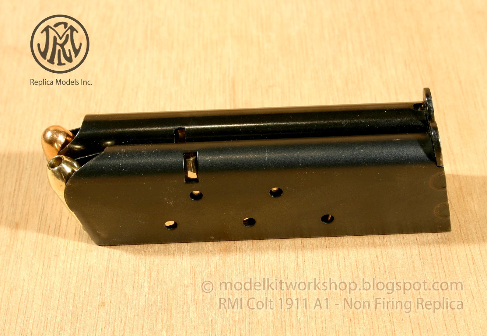 MODELKIT WORKSHOP: NON FIRING REPLICA (Metal) : RMI Colt 1911 A1 45 acp