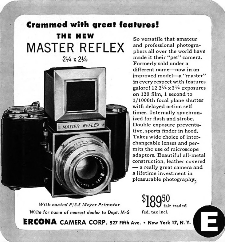 Film Camera Galleries: Master Reflex