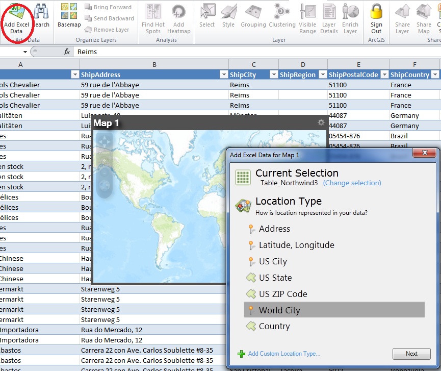 The Excel Evangelist: Mapping your Data - GIS In Excel!!!!