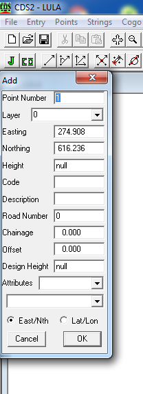 Editing pre-comp plan using CDS Software