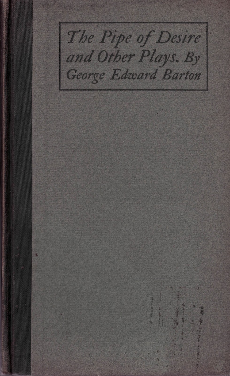 An unusual connection between American opera and George Edward Barton