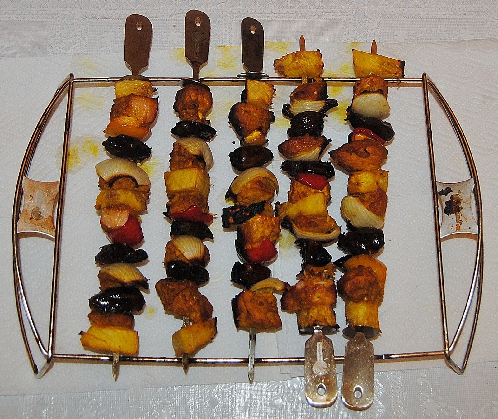 We Live In The Country!: #Chef Dan Makes Kabobs with the Cave Tools ...