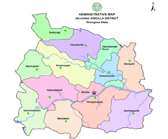 TRS RAJANNA SIRCILLA DISTRICT: Rajanna Sircilla District Telangana ...