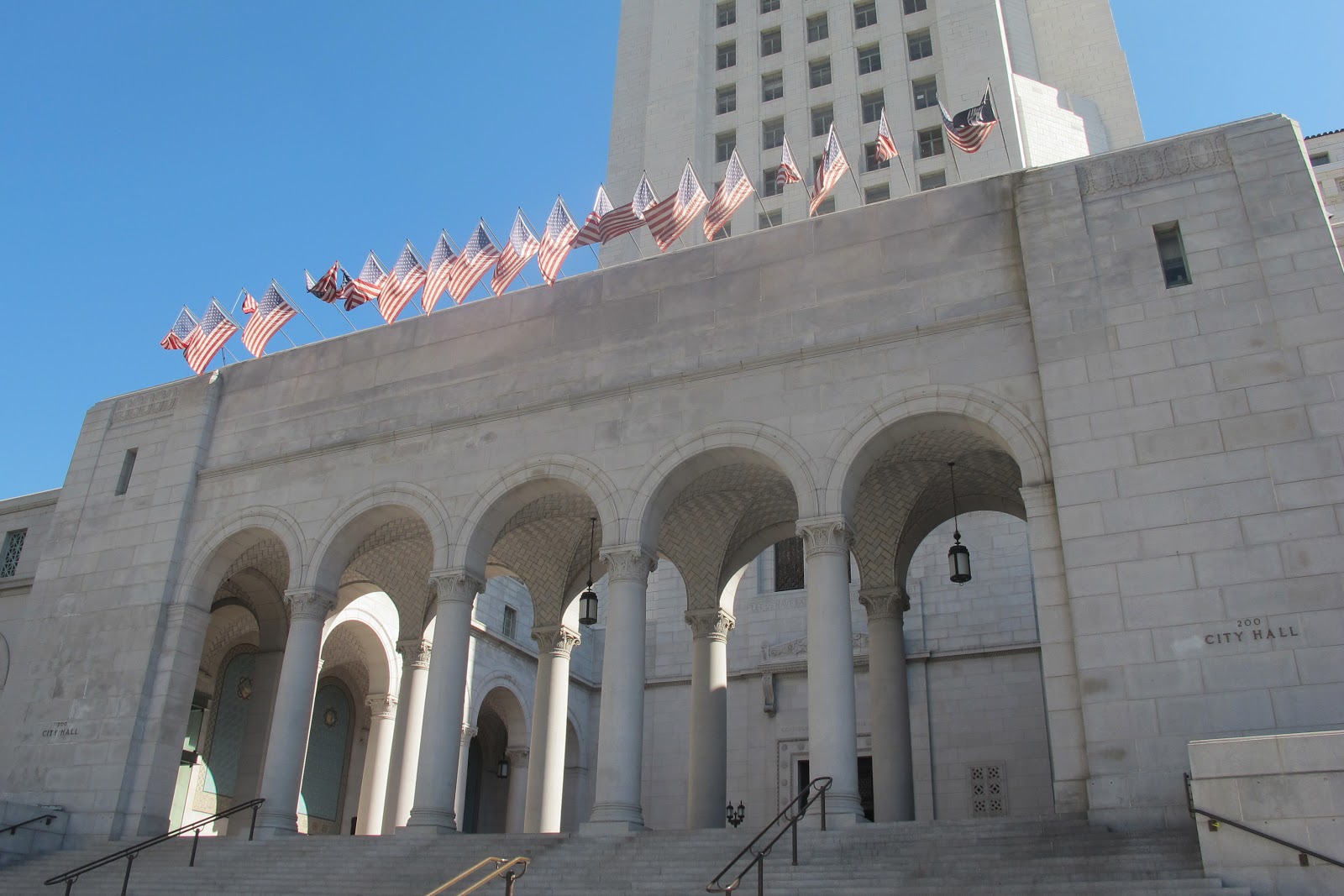Out & About--the Art Deco Design of Los Angeles City Hall | GlamAmor