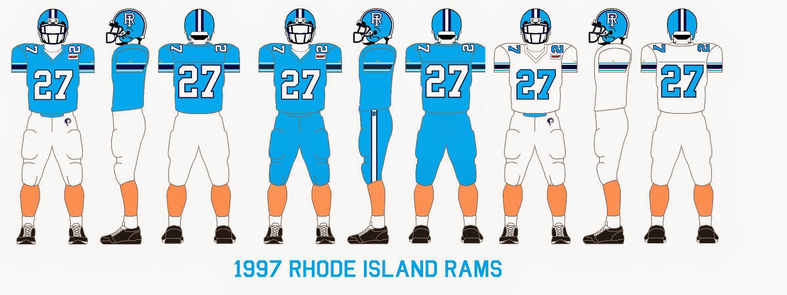 Gridiron Garb: Rhode Island Rams (1997-99)
