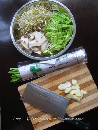 Stir Fried Qing Long 干净利落的炒青龙菜