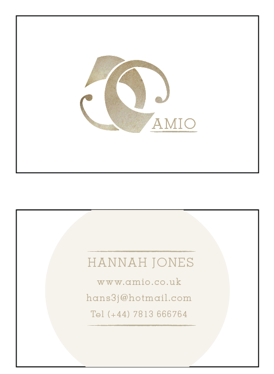FMP: AMIO business card