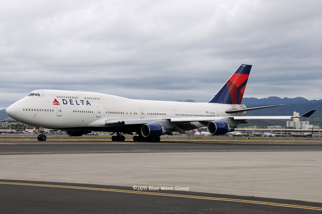 HNL RareBirds™: Delta 747-400 Makes Emergency Landing At PMDY