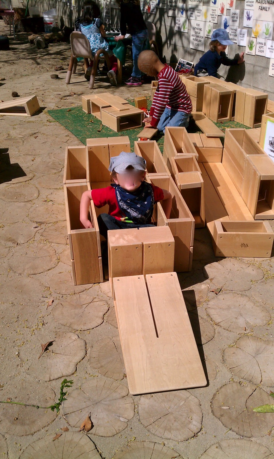 Exploring the Outdoor Classroom: Train Station Dramatic Play
