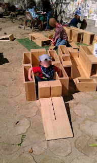 Exploring the Outdoor Classroom: Train Station Dramatic Play