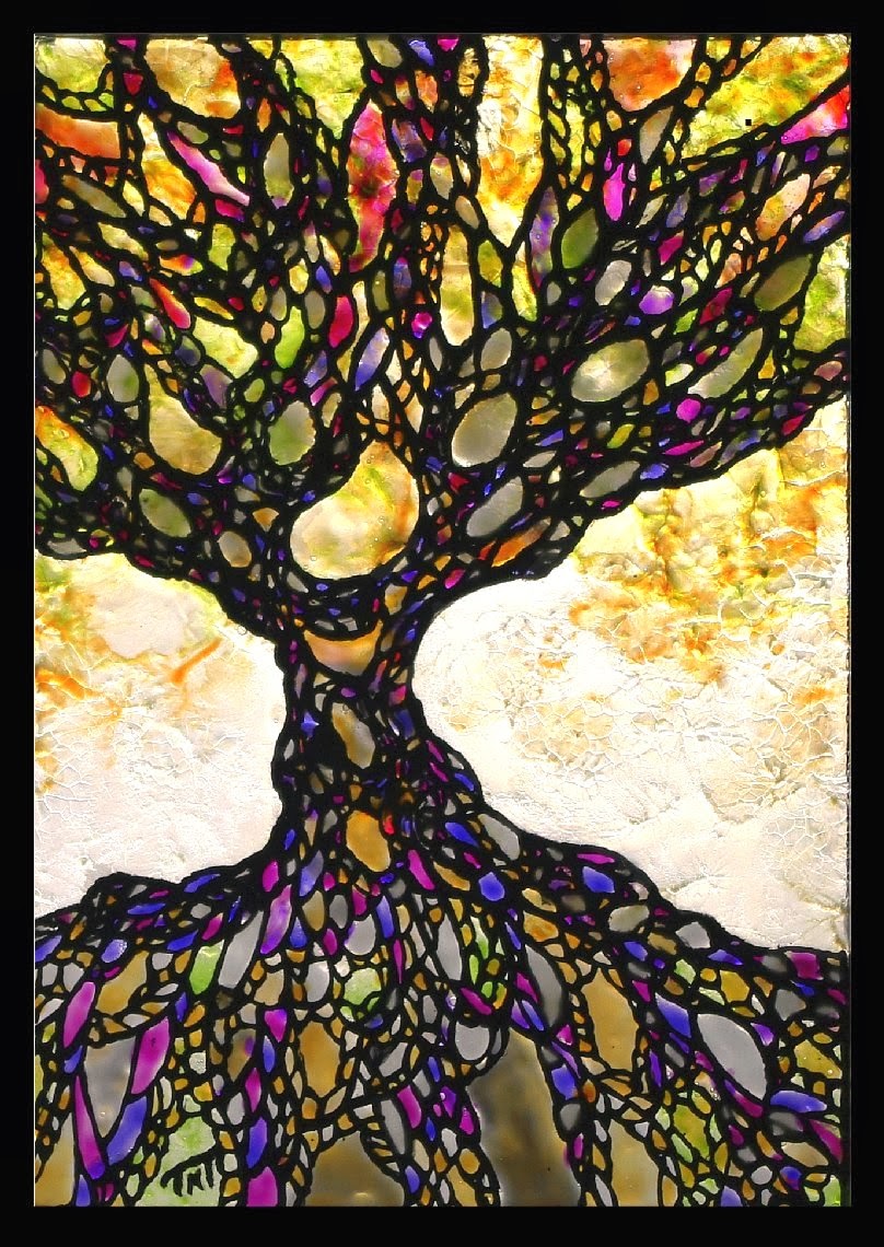 Surrealistic Reflections: Recent Glass Paintings by Teresa Young