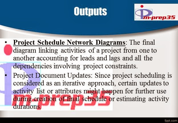 pm-prep35: Sequence Activities Process - PMBOK® Guide – Fifth Edition