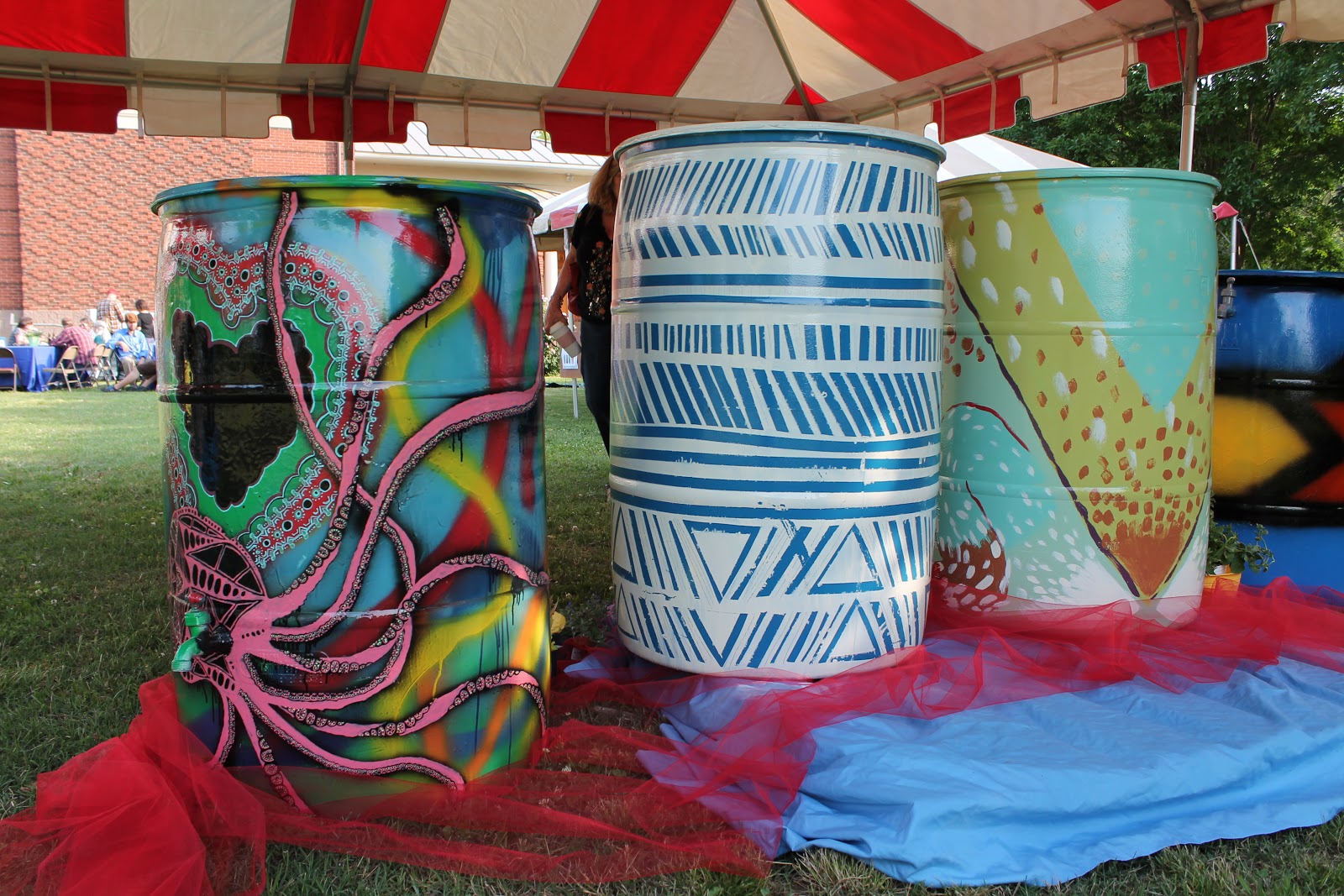 pretty rain barrels – Think at the Sink
