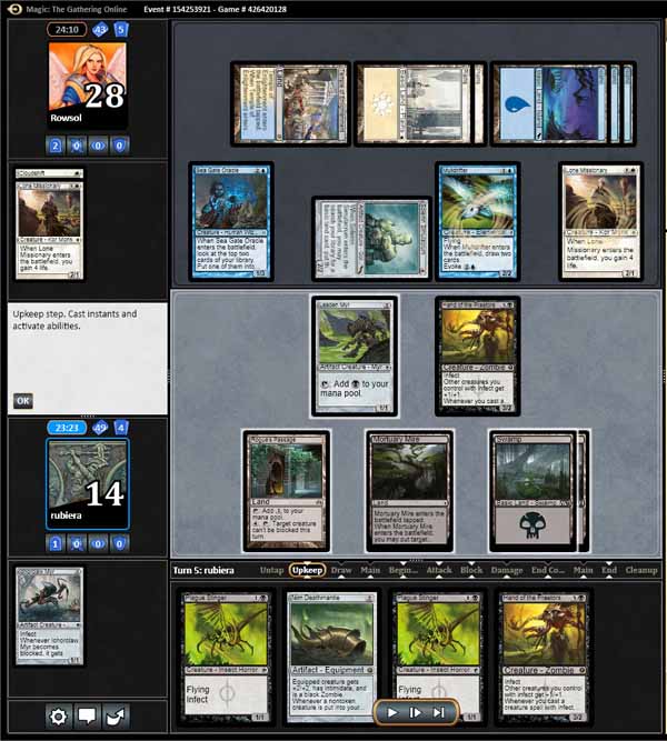 Magic the Gathering Adventures: Scars of Mirrodin Block Online Deck 3 ...