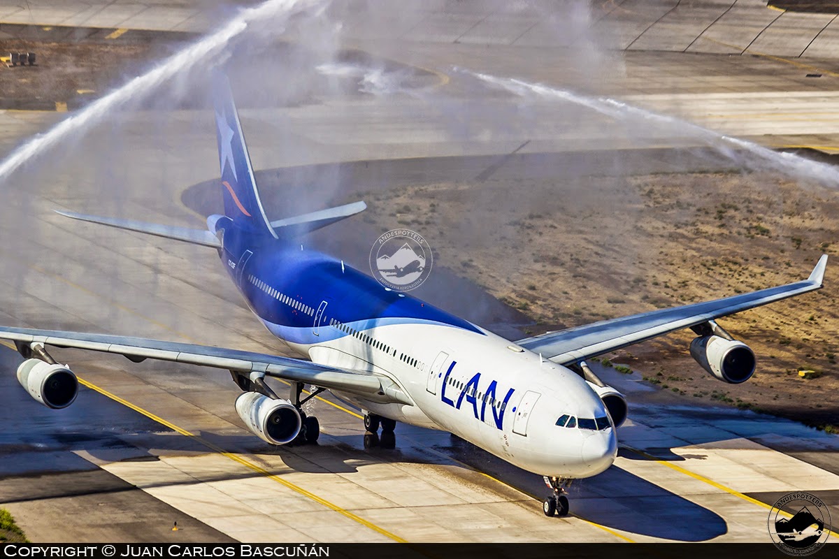 AndeSpotters: El Airbus A340 se retira de la flota de LAN Airlines ...
