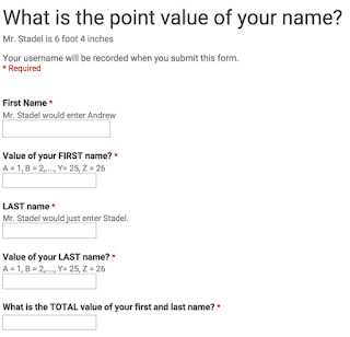 Divisible by 3 [Andrew Stadel]: How Much Is Your Name Worth?