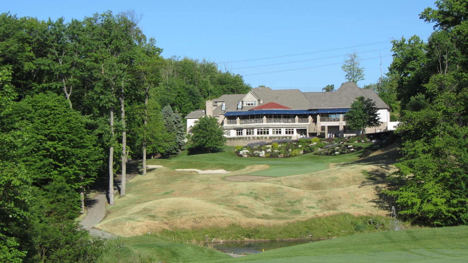 Diamond Run Golf Course Maintenance: 18 Approach