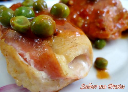 Bife à Rolê de Frango | Sabor no Prato