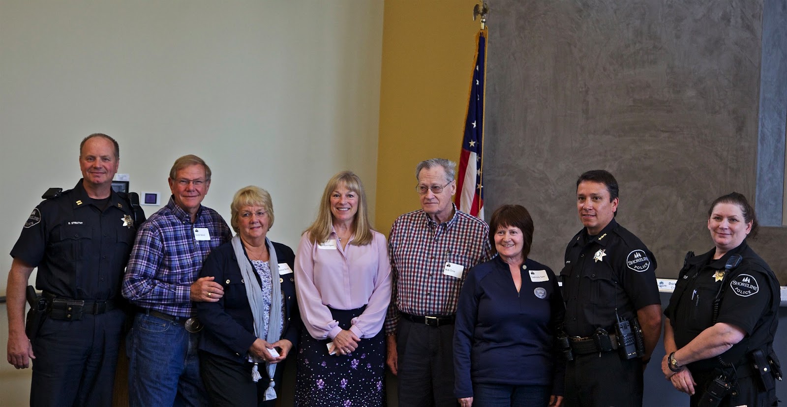 Shoreline Area News: Volunteers honored by Shoreline Police