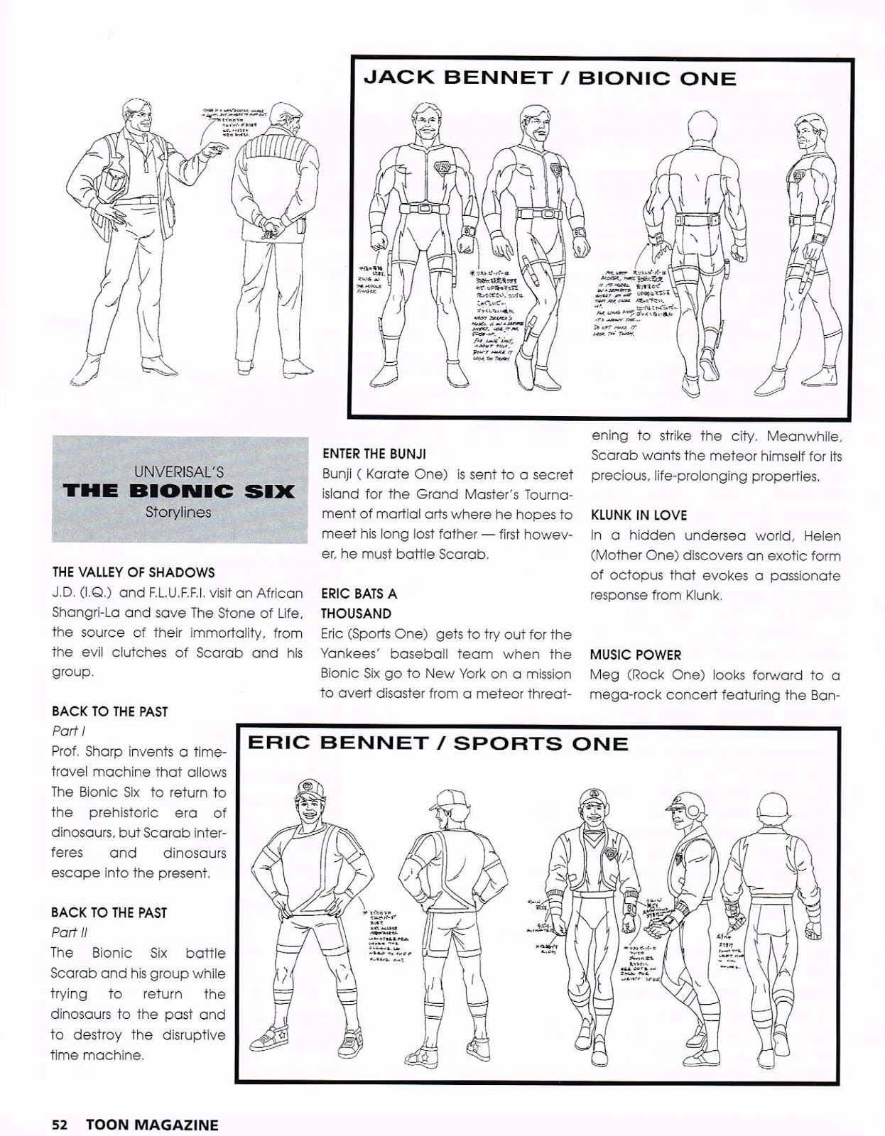 The Dork Review: Cool Article: Bionic Six