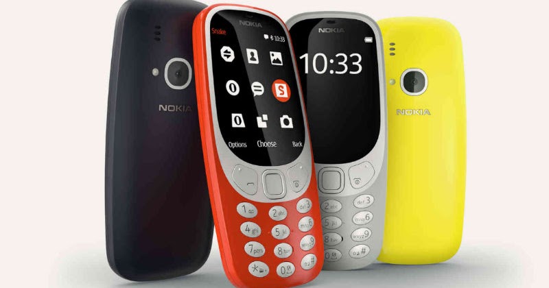 Nokia 3310 with Snake Game, Improved Design Launched at MWC 2017 ...