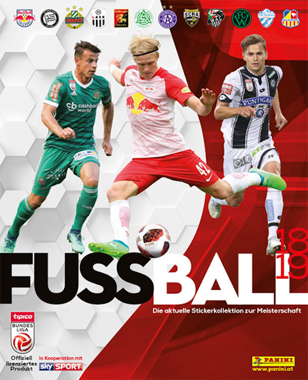 Football Cartophilic Info Exchange: Panini (Austria) - Fussball 18-19
