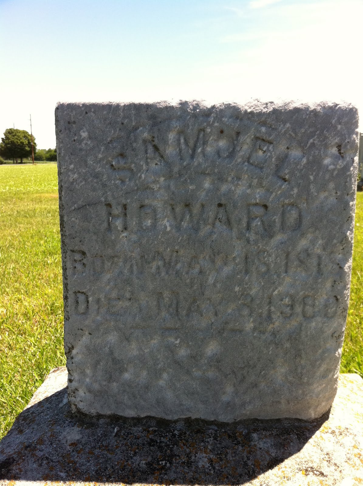 Howards Cemetery Restoration and Preservation: Samuel Howard