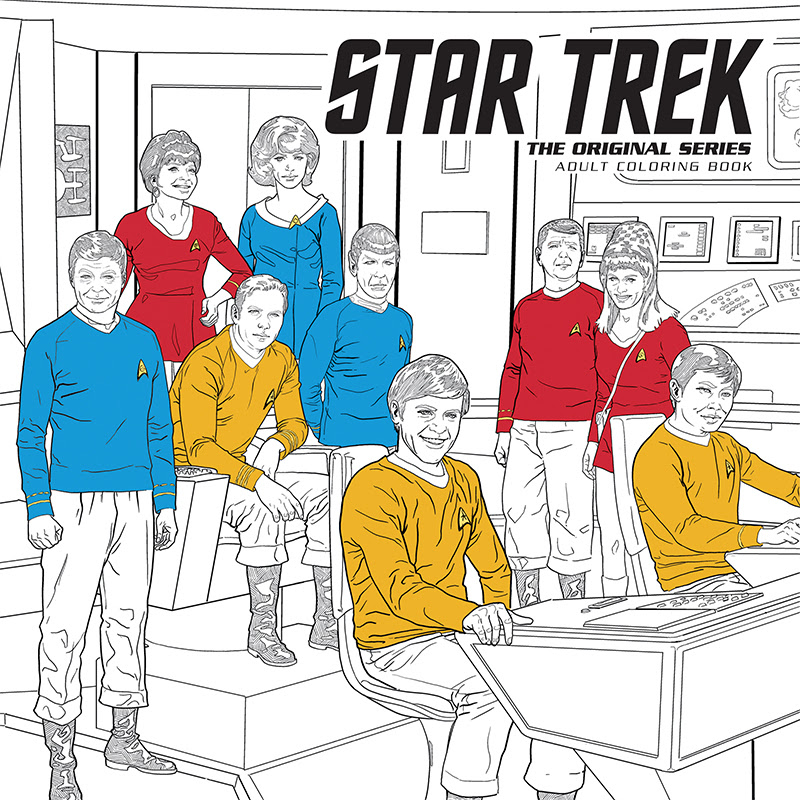 Fangirl Review: The Official “Star Trek” Adult Coloring Books Will ...