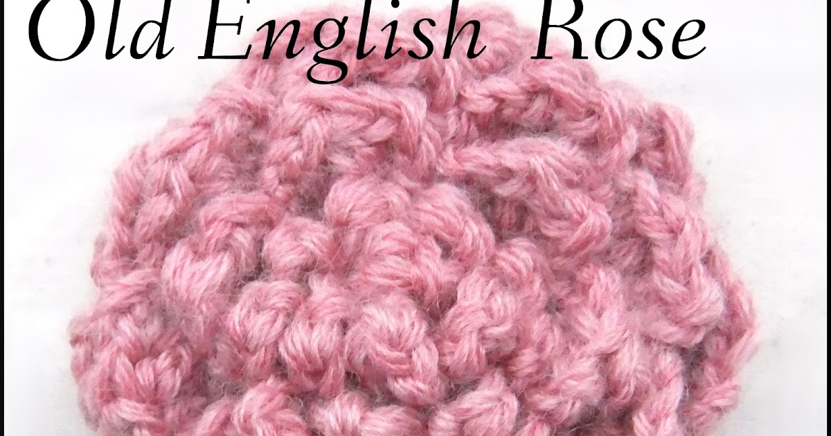 Siona Karen : Crochet Pattern: Old English Rose