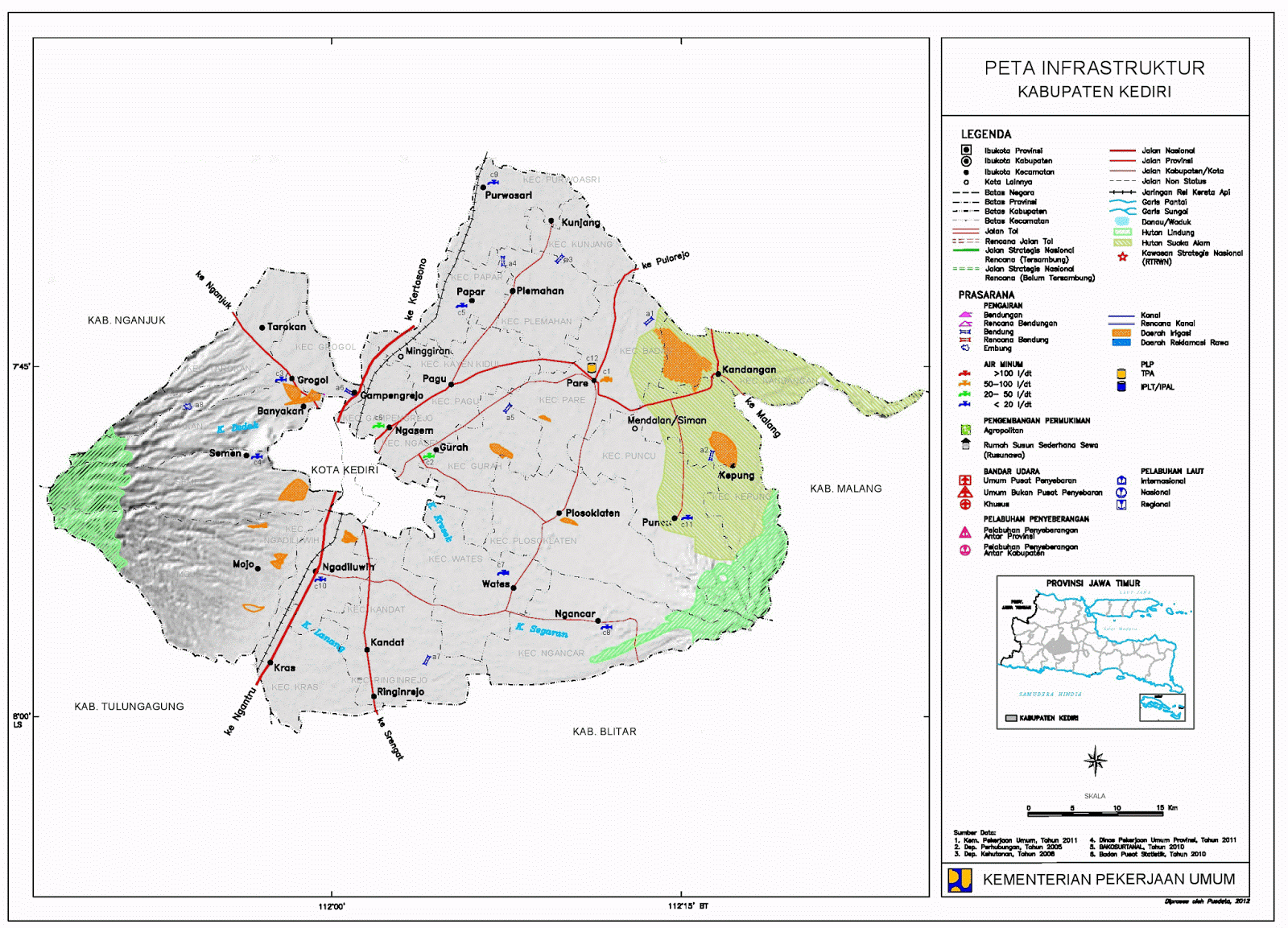 GAMBARAN UMUM KONDISI DAERAH KABUPATEN KEDIRI