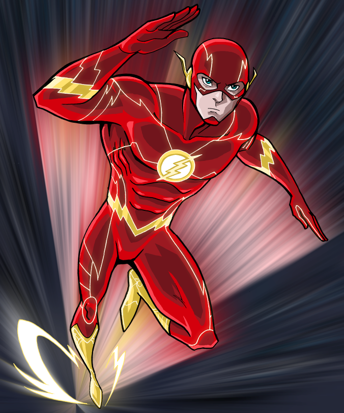 Fashion and Action: The Flash - Barry Allen - Art Gallery