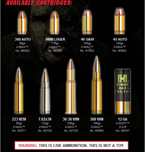 Munición Zombie Max y puntas Proven Z-Max by Hornady | ArmasAdictos