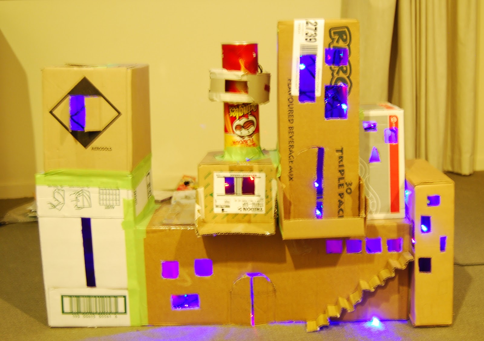 Ol Mother Hubbard: Building with boxes part 2. Math Revision.