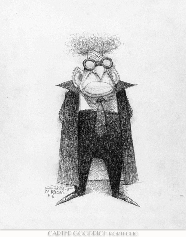 Natalia's SP Blog: Carter Goodrich - Despicable Me - Character Design