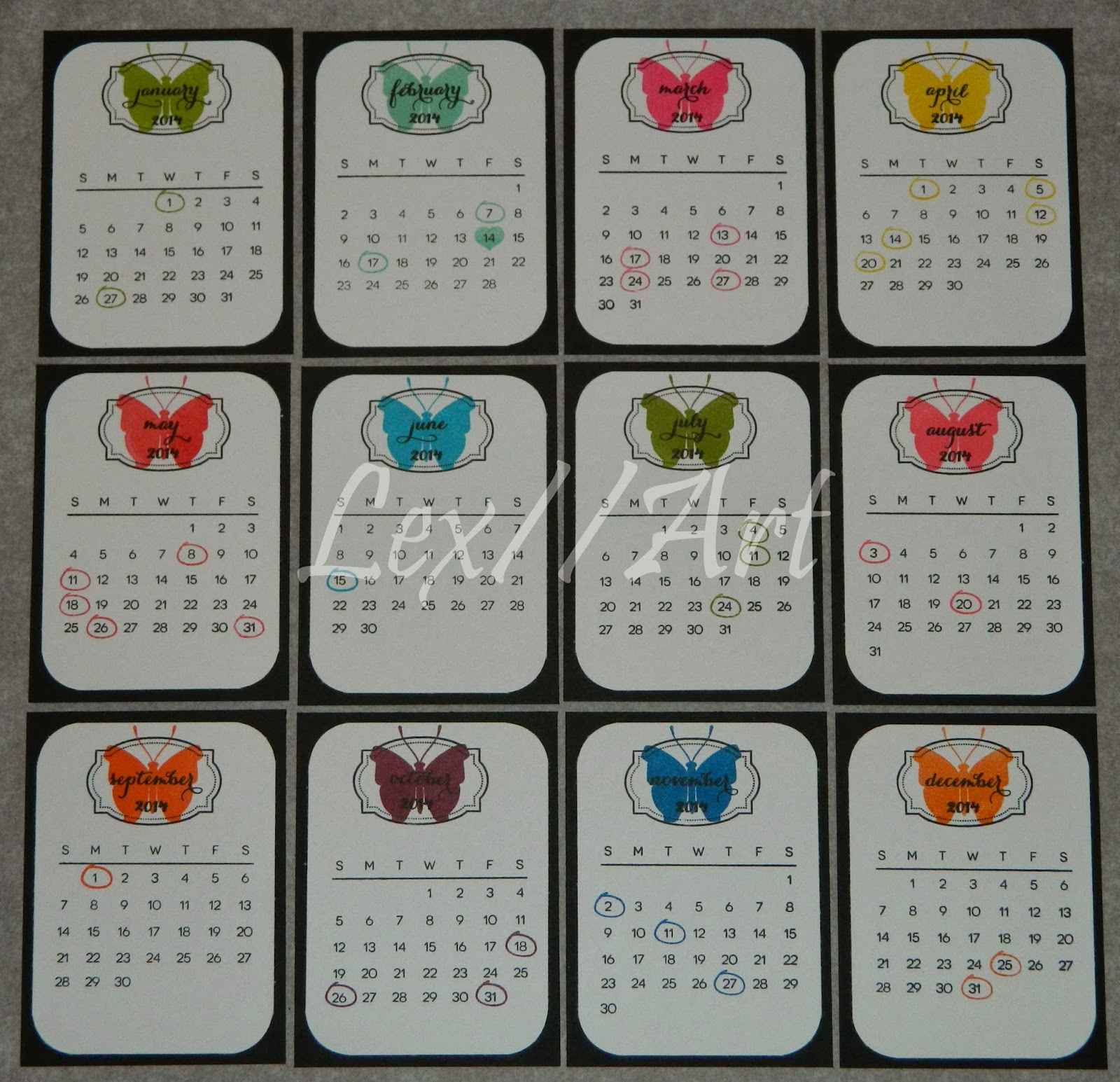 Lex//Art: PTI Anniversary 3x4 Card Challenge #2