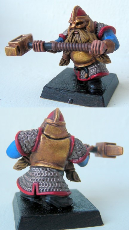 MAXXEV'S BLOG: Warhammer Fantasy: Dwarf Hammerer painted