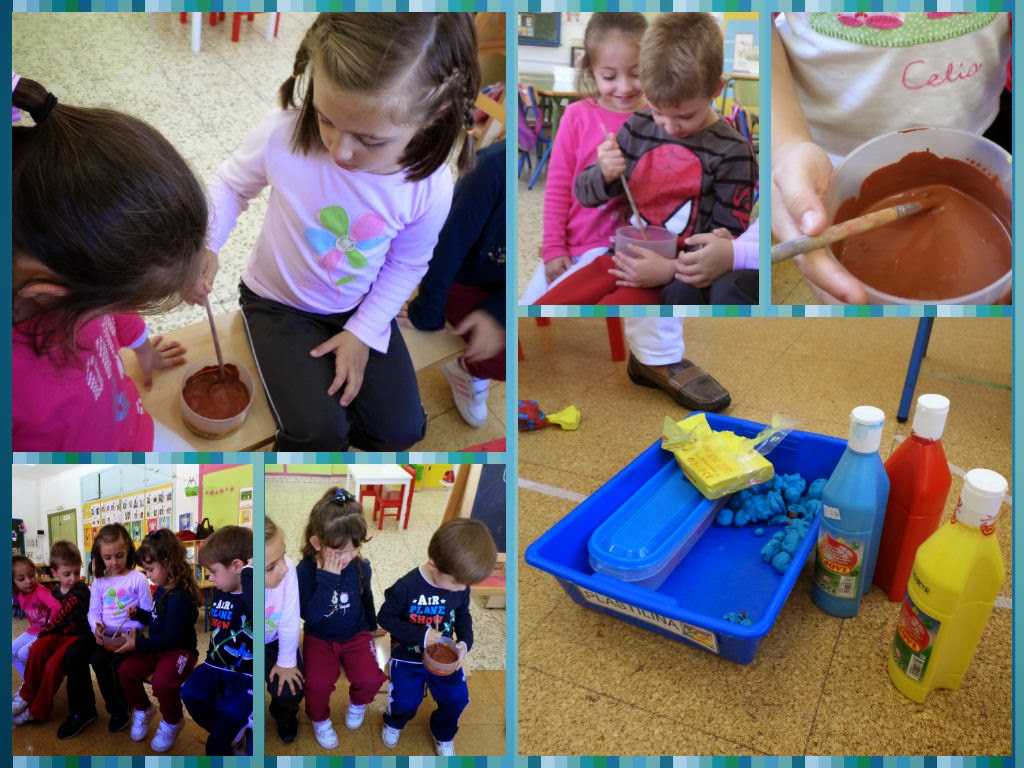 Las cositas de la maestra Ana: Conseguimos el color marrón mediante magia.