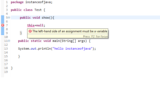 Java Mcq With Answers On This Keyword Instanceofjava