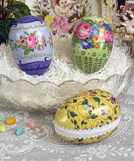 German Paper Mache Easter Egg & Traditions