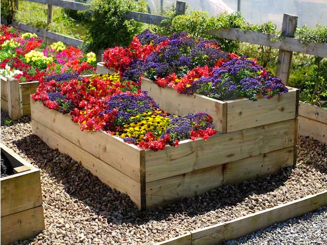 Two Men and a Little Farm: TWO LEVEL RAISED BED INSPIRATION THURSDAY
