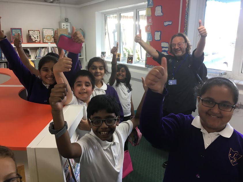SF SAID: Author Visits: Springwell Junior School
