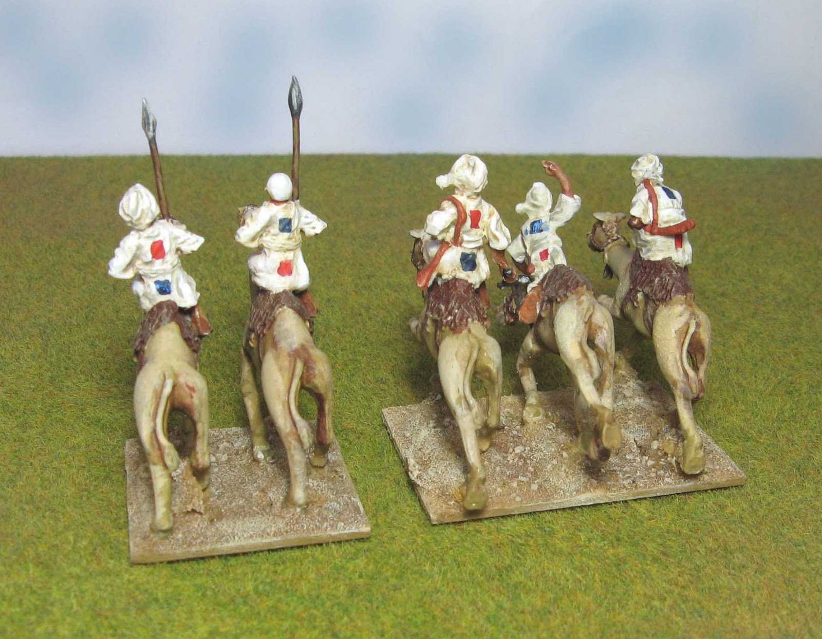 Analogue Hobbies: From DaveD: 28mm Mahdist Camel Riders (50 points)