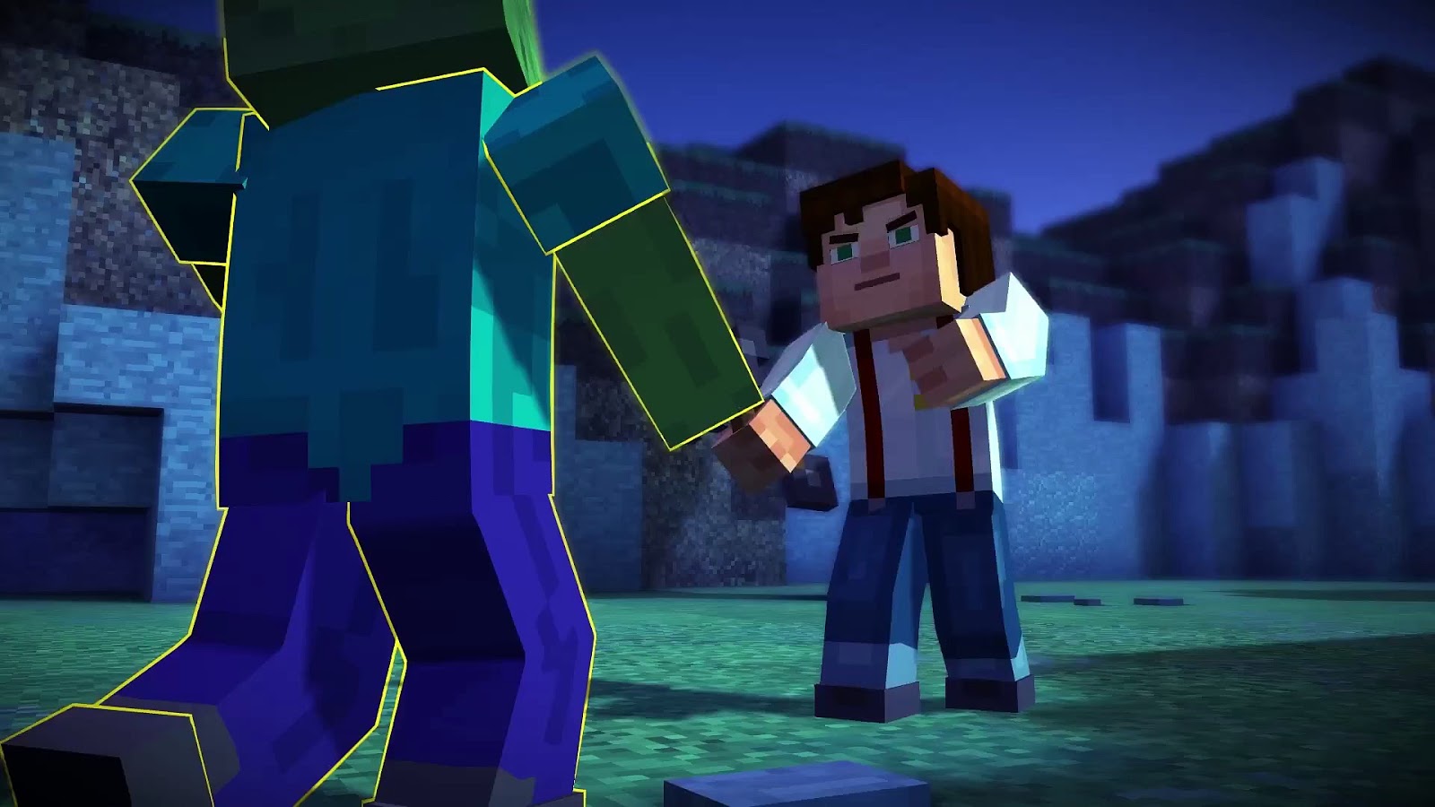 HD Wallpapers : Minecraft Story Mode Hd Wallpapers