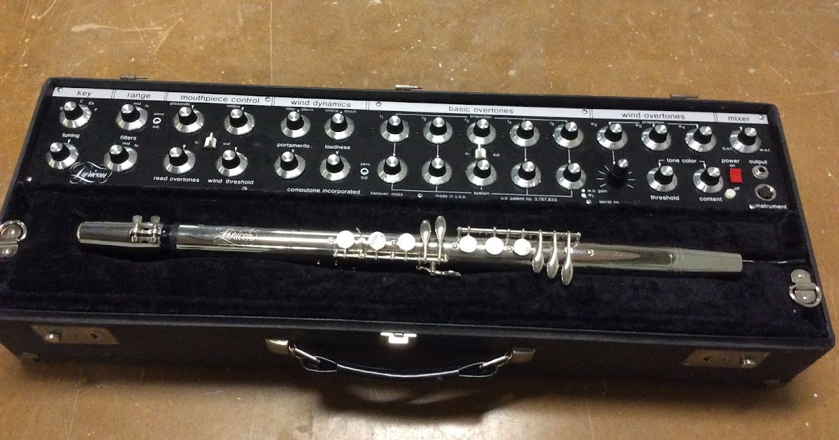 MATRIXSYNTH: Fully Restored Lyricon Wind Synthesizer